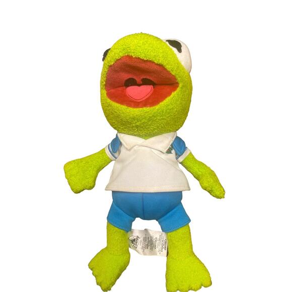 Disney | Toys | Disney Store Muppet Babies Baby Kermit The Frog 2 Plush ...